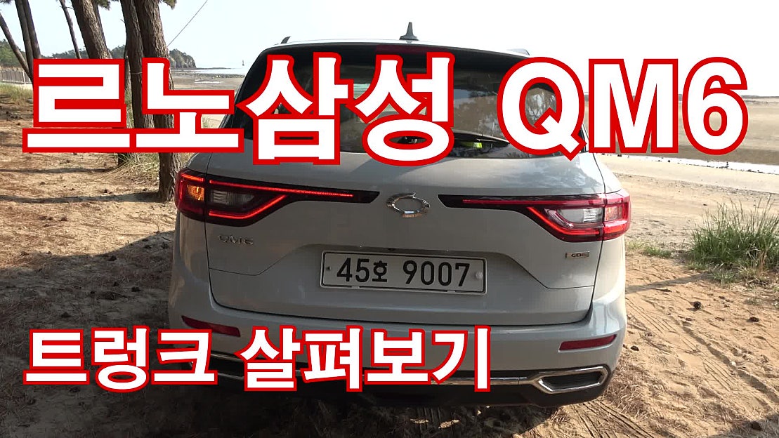 르노삼성 QM6 GDe 트렁크 살피기(Renault Samsung QM6 Trunk browsing) - 네이버 TV