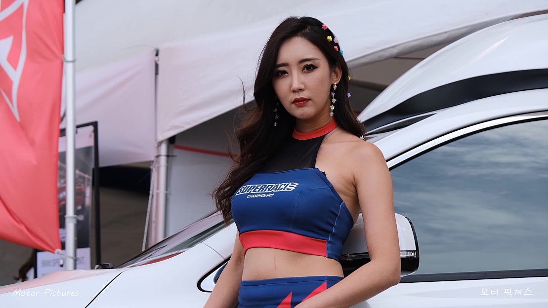 [4K] 2019-6 CJ 슈퍼레이스 본부모델 한리나-2(CJ Super Race Headquarters Model Han Ri Na) - 네이버 TV