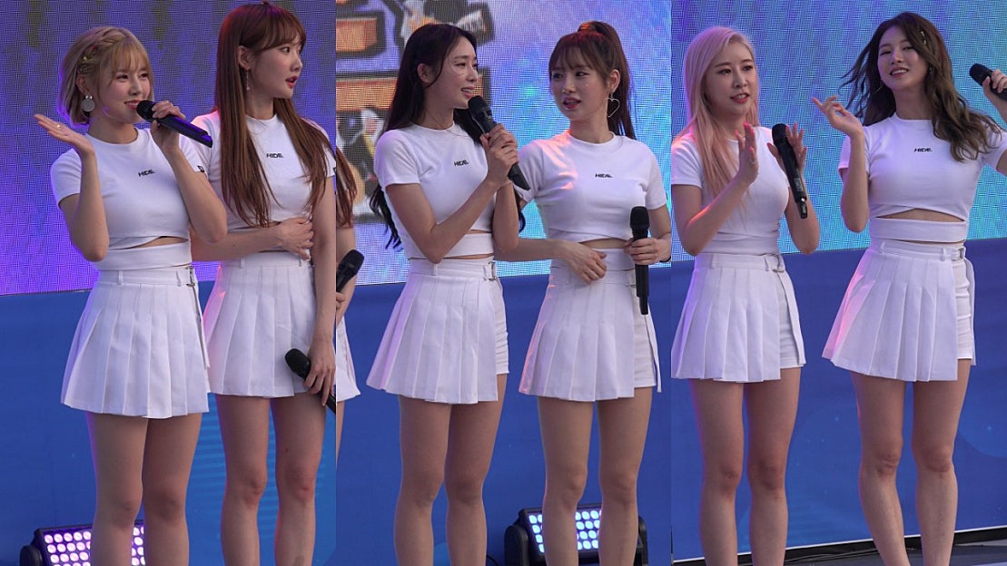 190706 위걸스(WeGirls) 멘트모음 Talk @DMZ평화이음콘서트(철원동송시장공영주차장) 직캠 FANCAM - 네이버 TV