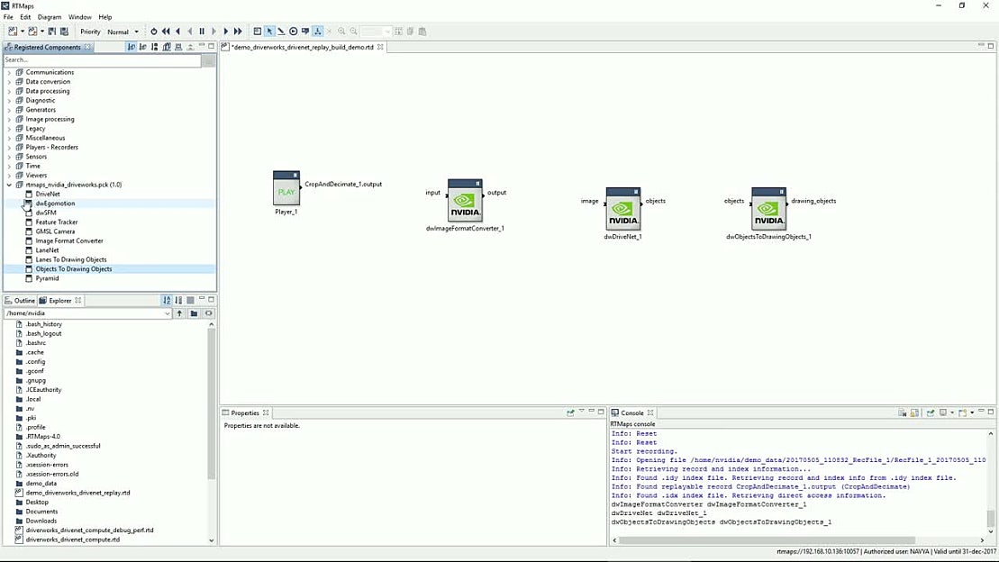 RTMaps Embedded 데모영상_한컴MDS - 네이버 TV