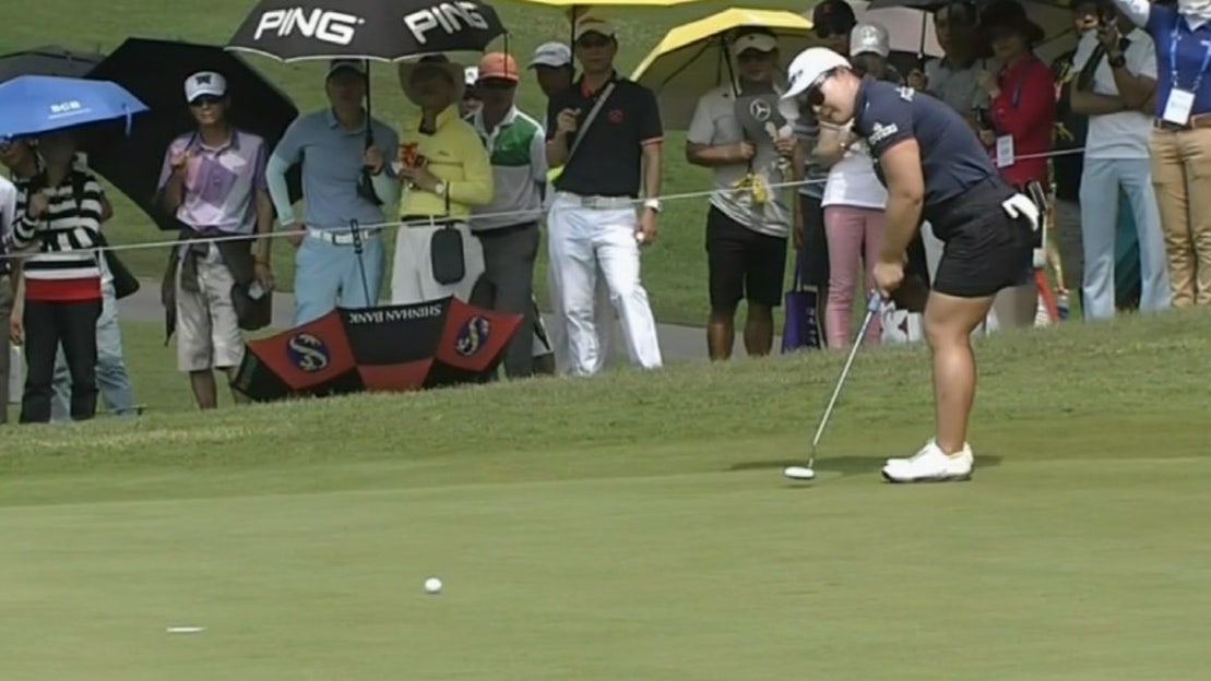 [효성-SBS FR] 정확한 퍼팅으로 전 홀에 잃은 타수를 만회하는 박신영 - 네이버 TV