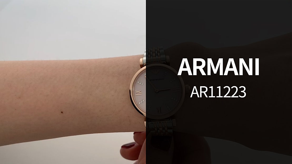 ARMANI AR11223 메탈시계 리뷰 영상 - 네이버 TV