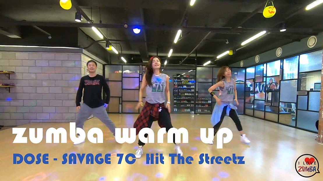 홈트레이닝 - 줌바 댄스 피트니스 - 7분 31초 - WARM UP DOSE - SAVAGE 7C Hit The Streetz ...