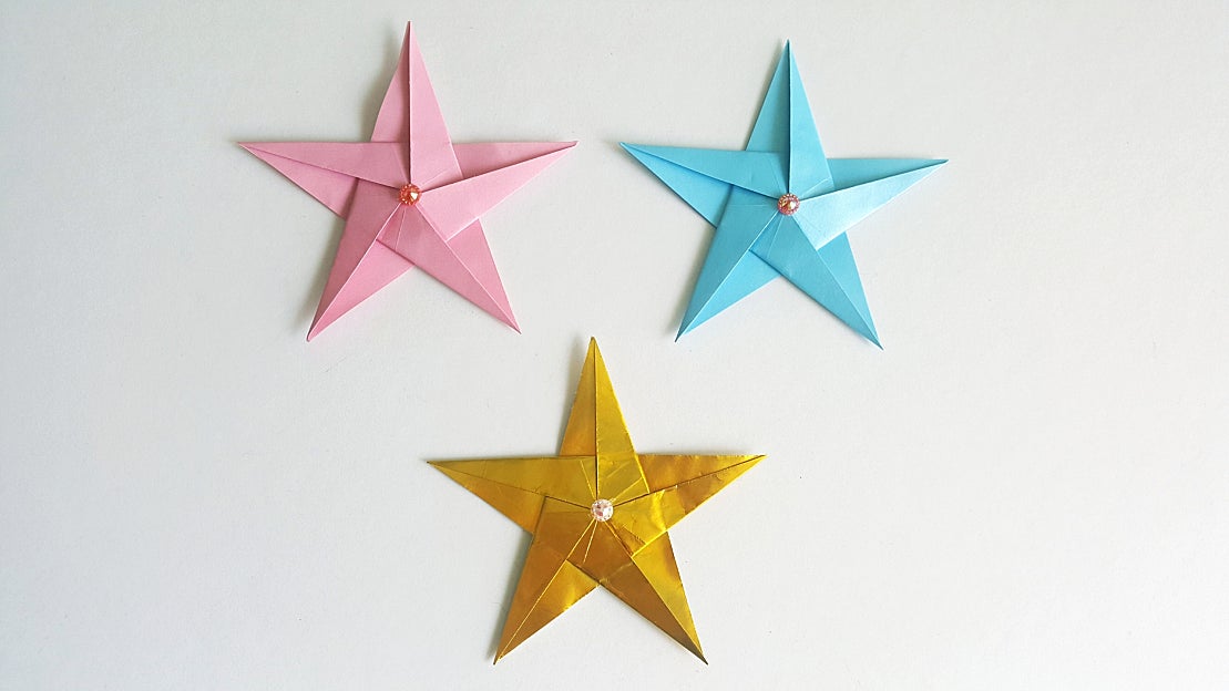 별종이접기 크리스마스 별접기 예쁜별접기 별접기 쉬운별 접기 Star Origami 쉬운색종이접기 네이버 Tv