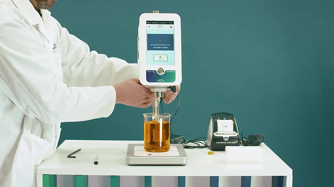 FIRST PRO PLUS LR and Spindle ASTM L1 #점도계, #KU점도계, #Viscometer, #Viscosity - 네이버 TV