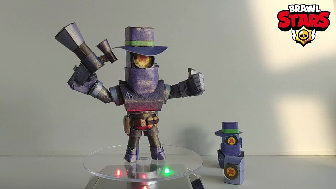 브롤스타즈 리코셰 만들기 페이퍼크래프트 Brawlstars papercraft,RICOCHET,브롤스타즈 도안 - 네이버 TV