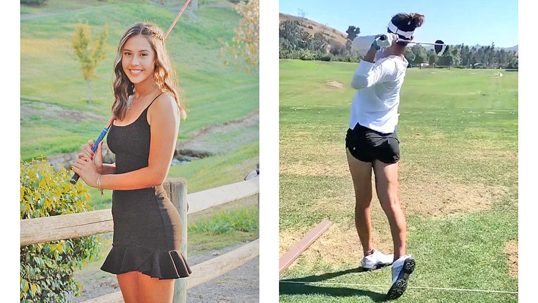 WORLD Amateur Golf ALEXA MELTON 알렉사 멜튼 프로 アレクサ・メルトン 女子ゴルファー SWING ...