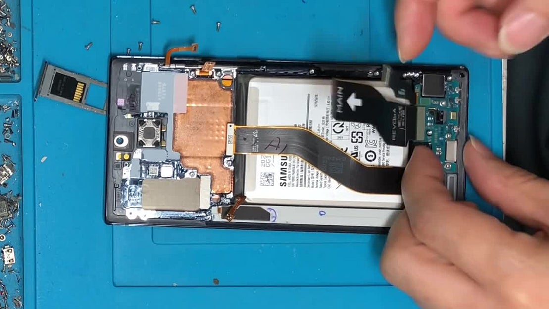 갤럭시 노트 10 플러스 액정 교체 방법/ Galaxy note 10 plus Screen replacement. - 네이버 TV