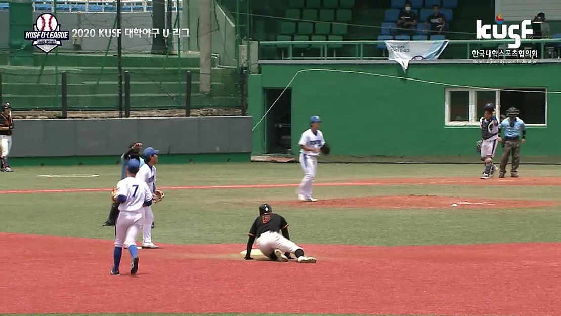도루를 저지하는 계명대 안현빈! [KUSF 대학야구 U-리그 클립] - 네이버 TV