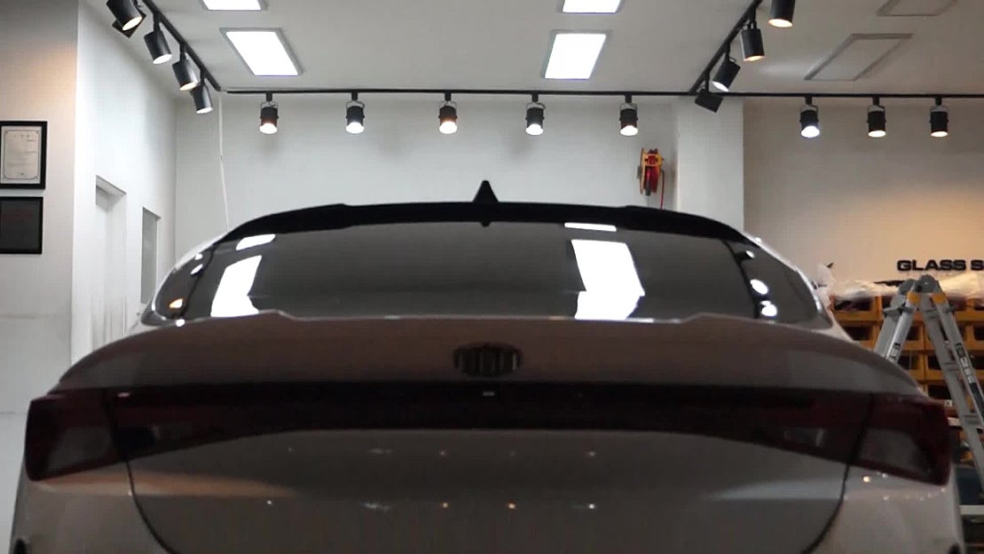 k5 2020 dl3 신형 스포일러 장착했어요 - 네이버 TV