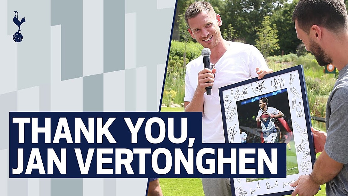[구단특집] ‘Thank you Jan!’ 얀 베르통언의 작별 인터뷰 (feat. 손흥민, 케인, 요리스, 알리...) - 네이버 TV