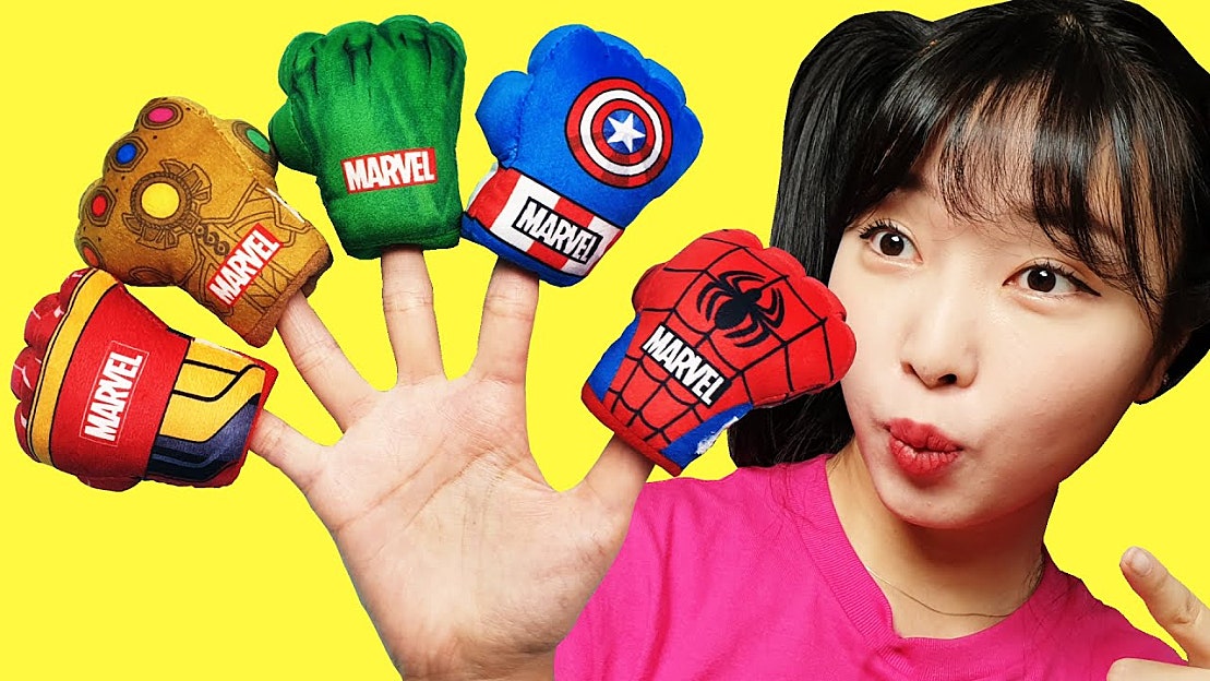 작은 주먹 핑거송 슈퍼 히어로 핑거패밀리 hero finger family nursery rhymes - 네이버 TV