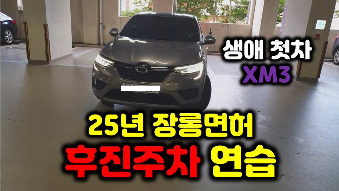 후진주차 공식 (xm3 주차 방법) - 네이버 TV