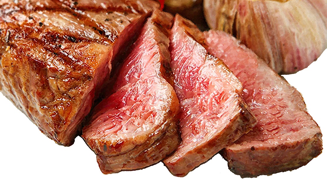 포토샵 CS5로 스테이크 그리기 트레이싱 아트. Draw Beef Steak By Photoshop CS5 tracing art ...