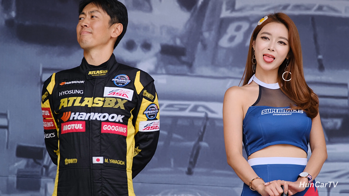 [4K] 2019-9-1 드라이버 토크쇼 전반부,소이,오아희:슈퍼레이스 인제(CJ Super Race Drivers Talk ...