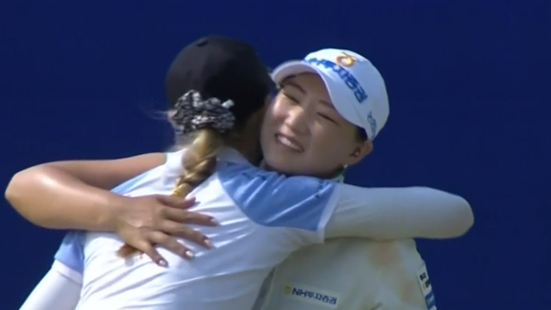 이미림 vs 넬리 코다 vs 브룩 핸더슨 - 연장 주요장면 [ANA 인스퍼레이션 FR] - 네이버 TV