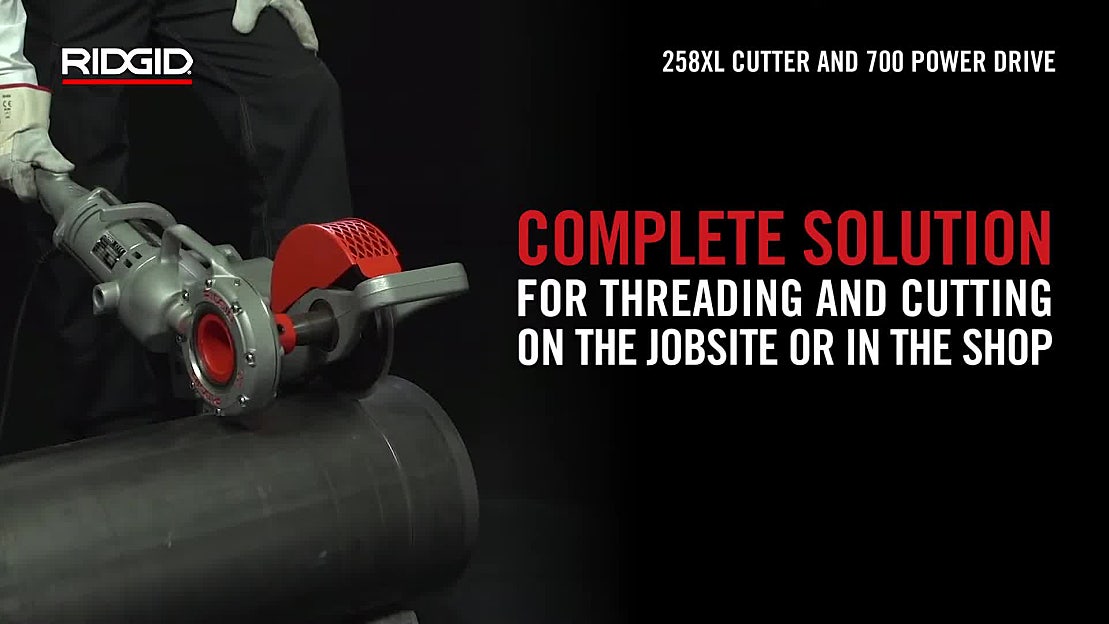RIDGID 파이프 커터기 RIDGID 258XL - 네이버 TV
