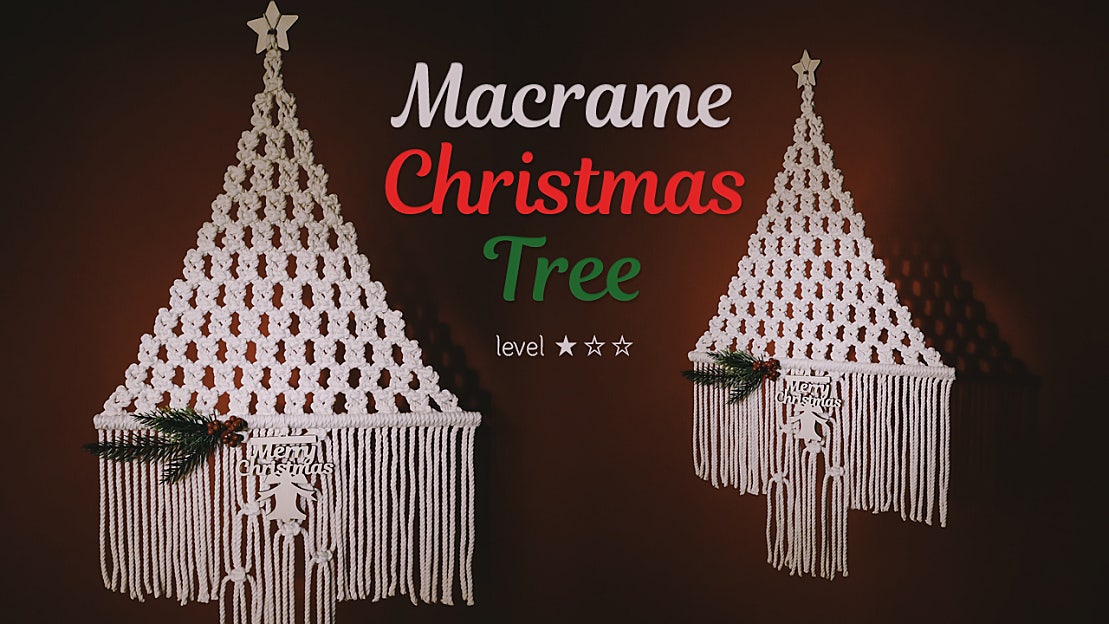 마크라메 트리 만들기 크리스마스 원데이클래스 - 네이버 TV
