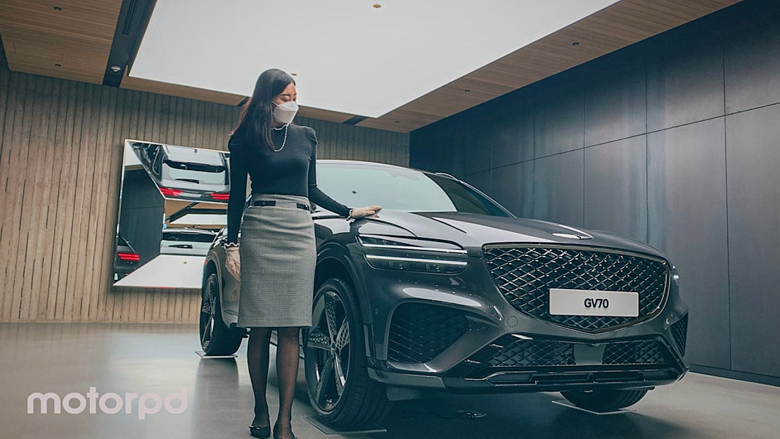 제네시스 GV70 공개! 제네시스 수지에서 라이브로 함께 볼까요 - 네이버 TV