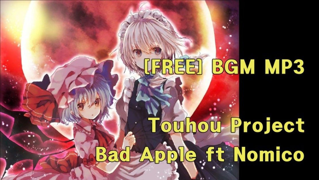 Touhou - Bad Apple feat. Nomico 東方Vocal 동방 프로젝트 Touhou Project PIANO ...