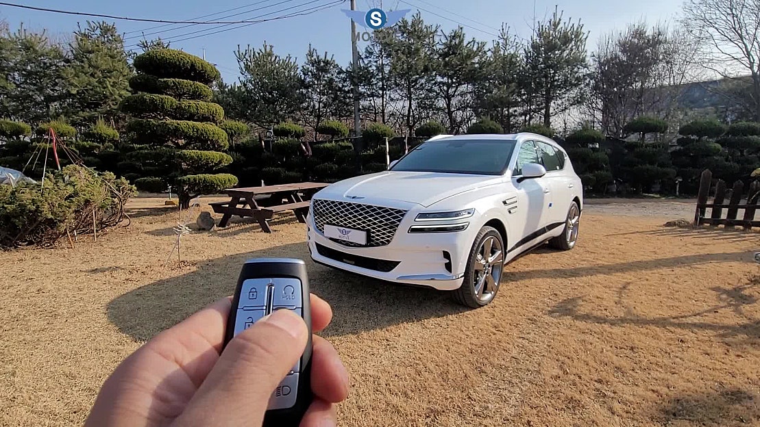 [S모티브] gv80 리모컨 자동주차기능 사용해보기. - 네이버 TV