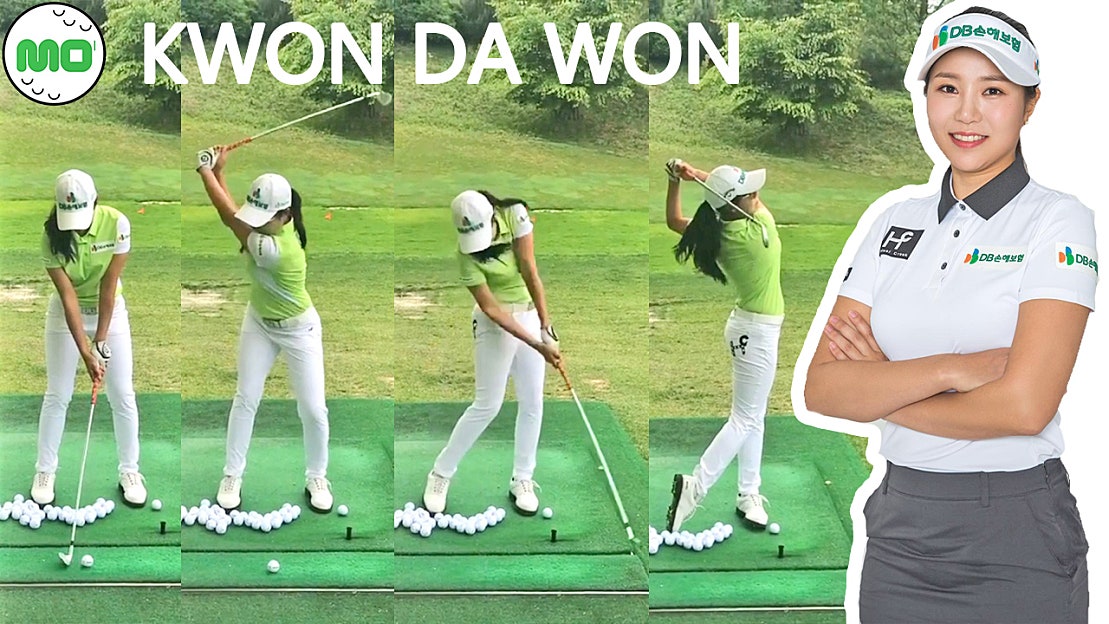 권다원 프로 KWON DA WON Pro Golfer クォン・ダウォン 韓国の女子ゴルフ スローモーションスイ - 네이버 TV