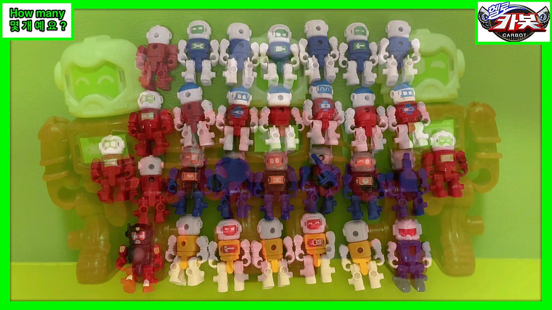 Hello Carbot English Number 헬로 카봇 영어숫자 1 ~ 30 하나에서 서른(3배수)-2 - 네이버 TV