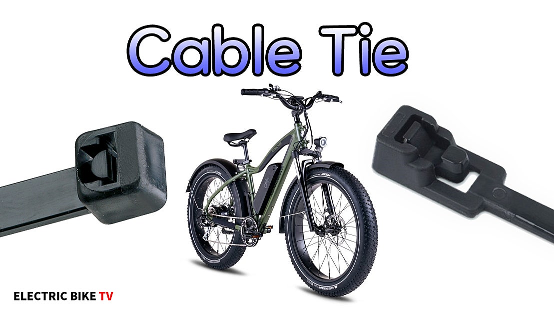 전기 자전거 선정리 케이블타 이 VS 릴리저블 타이 / Cable Tie VS Releasable Cable Tie ...