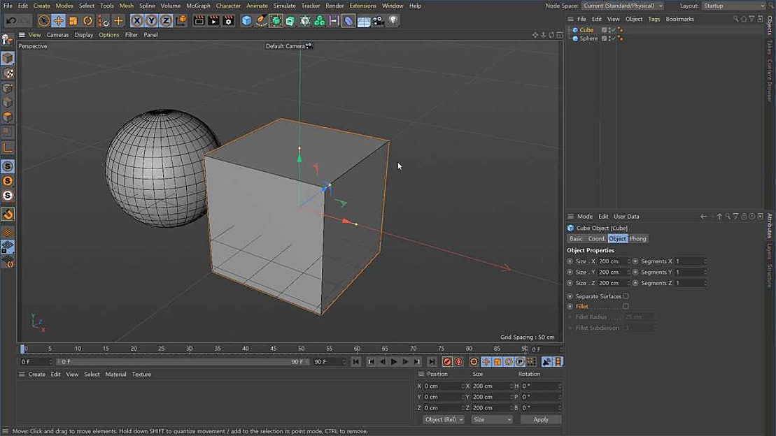 [CINEMA4D강좌] [HD]Cinema 4D R23으로 시작하는 3D 그래픽 입문 Part.2 Modeling - 네이버 TV