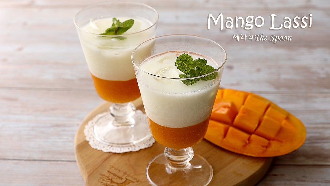 여름음료 망고라씨 만들기 - 네이버 TV