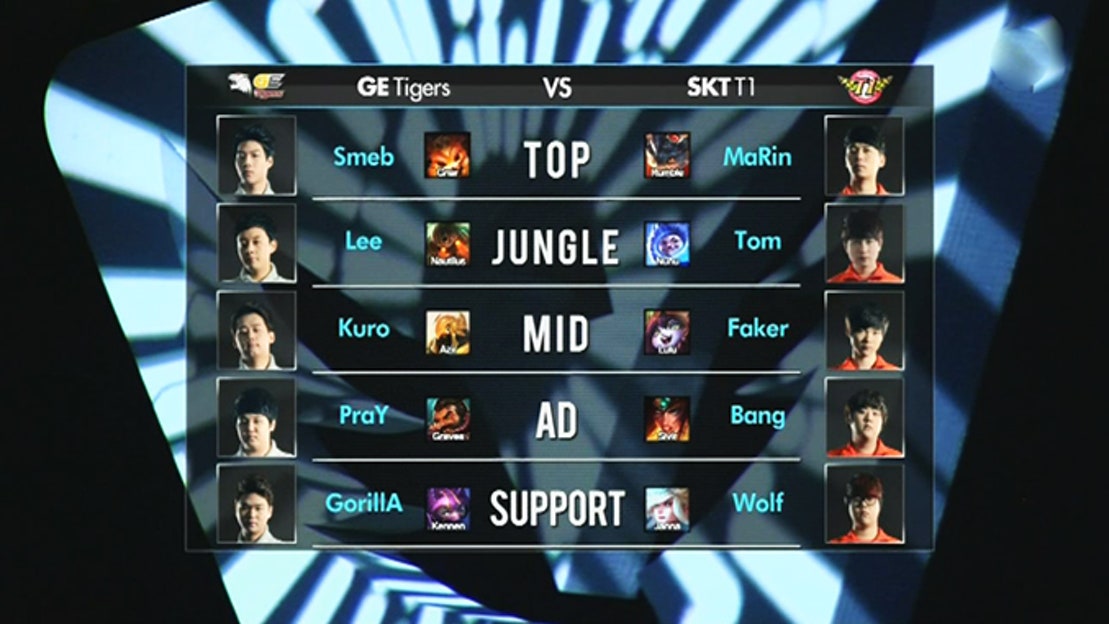 GE-SKT T1 1세트 - 네이버 TV