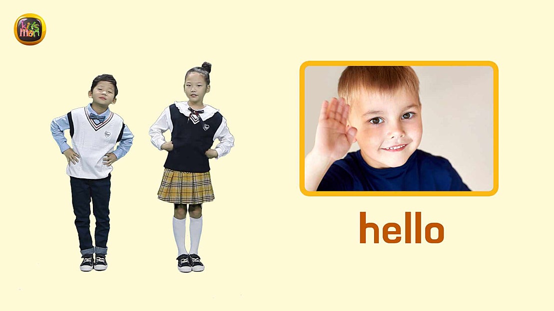 [Chant] Sign Language_Daily Voca_hi,hello,happy,sad - 네이버 TV