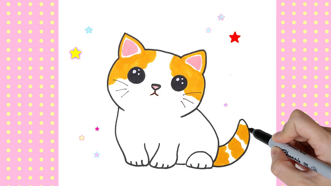 먼치킨 고양이 그리기 How To Draw A Munchkin Cat - 네이버 TV