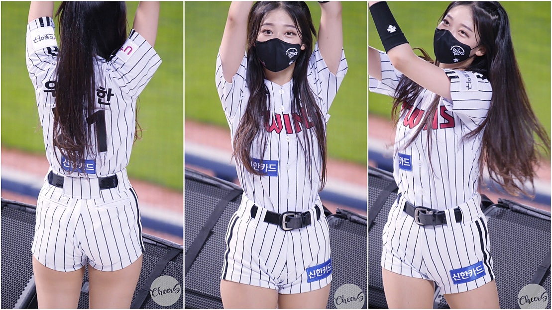 [4K] 귀여워ㅠㅠ 우수한 치어리더 직캠 LG트윈스 KBO 210602 - 네이버 TV