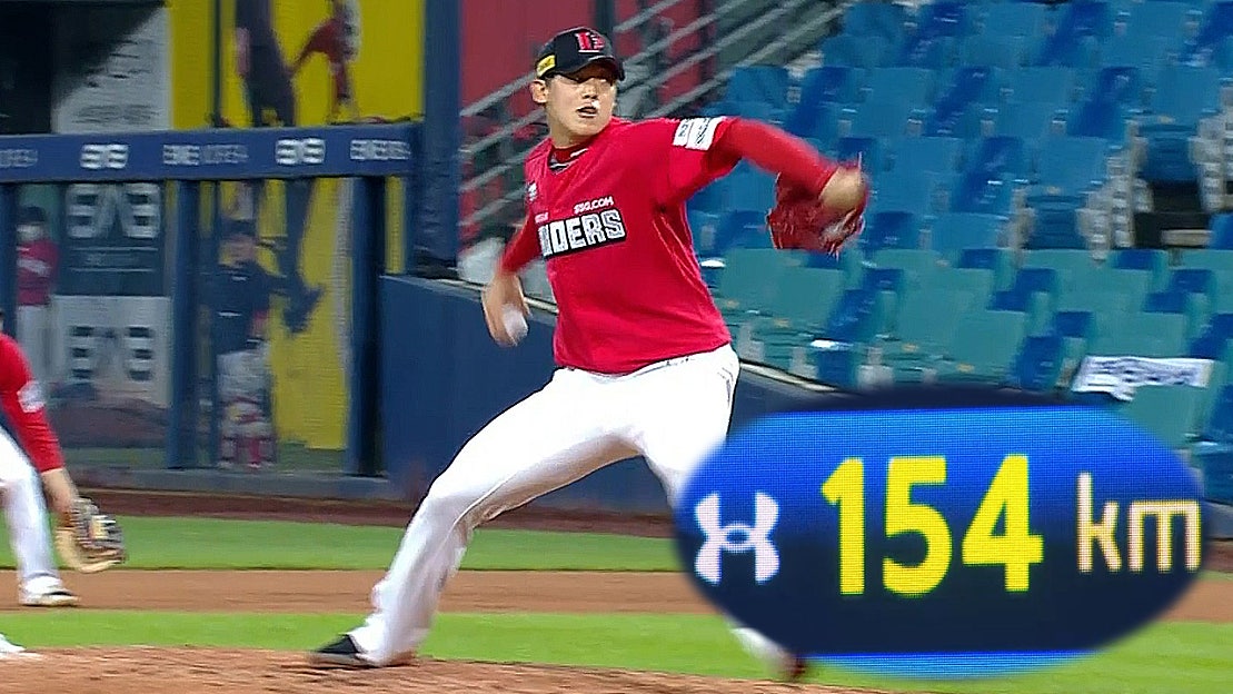 '154km' 조요한, 빠른 공 윽박지르며 이닝 마무리 / 6회말 - 네이버 TV