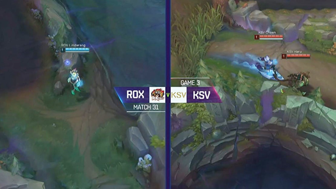 ROX vs KSV 3세트 - 네이버 TV