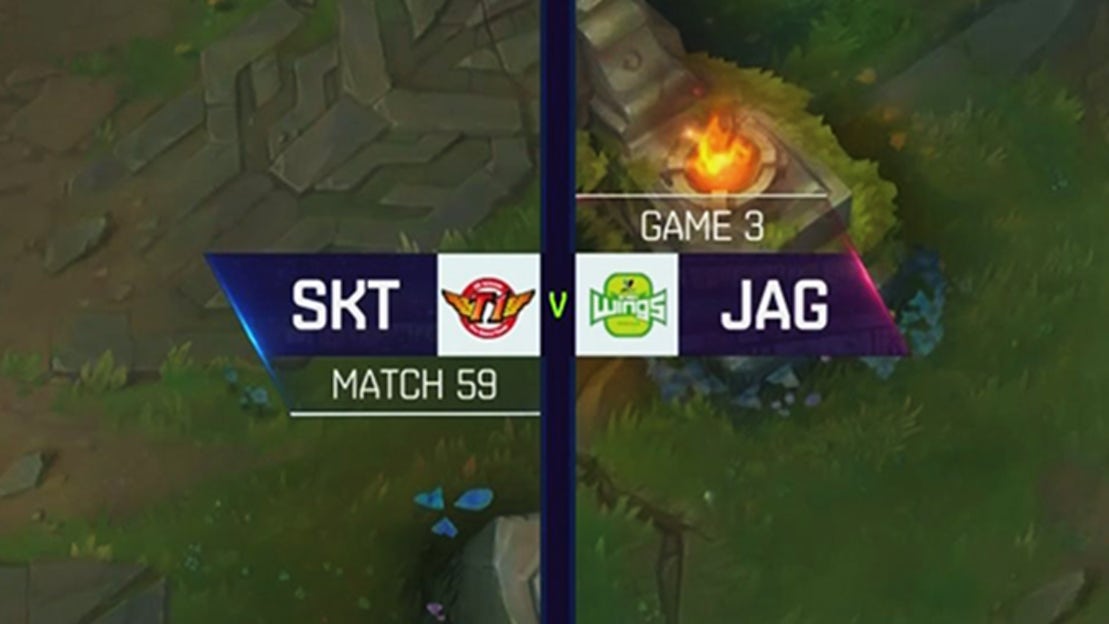 SKT vs 진에어 3세트 - 네이버 TV