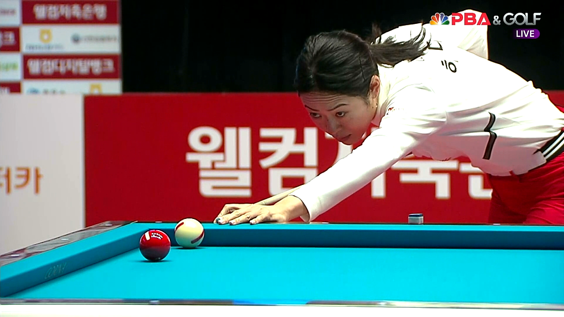 2연속 뱅크샷 성공으로 5점을 가져가며 앞서나가는 히다[웰컴저축은행 PBA 팀리그 4R] - 네이버 TV