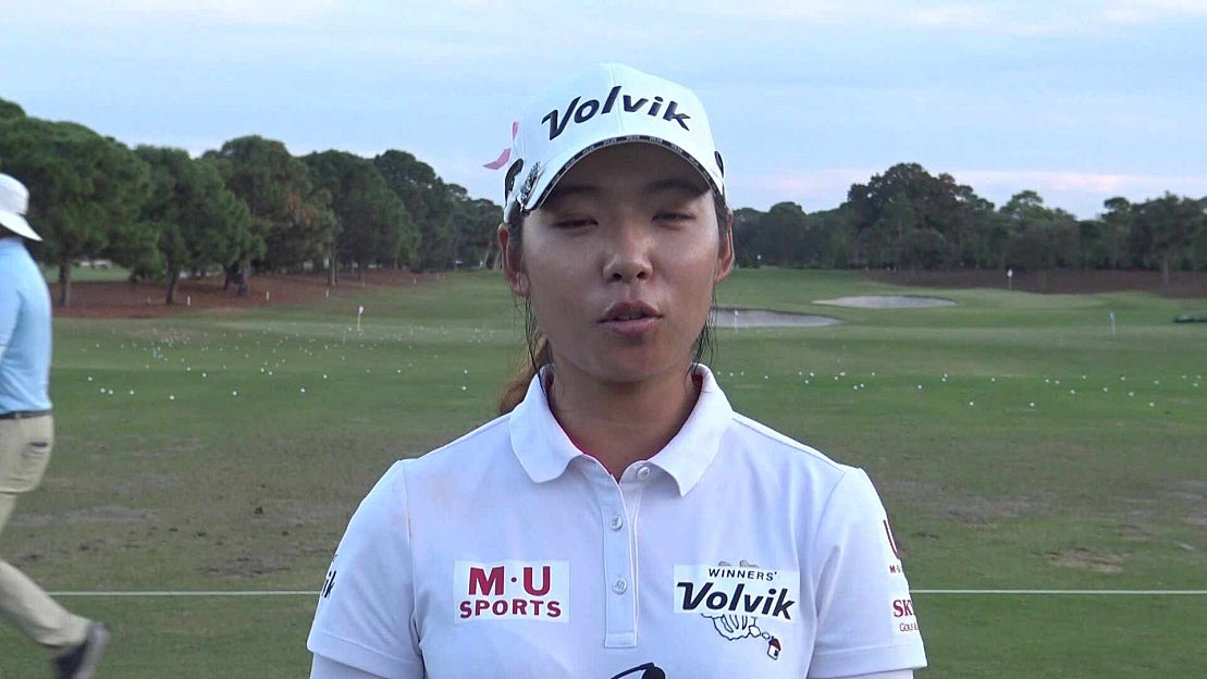 [홍순국의 LPGA 투어] 2021 펠리컨 챔피언십 2라운드 이미향 인터뷰 - 네이버 TV