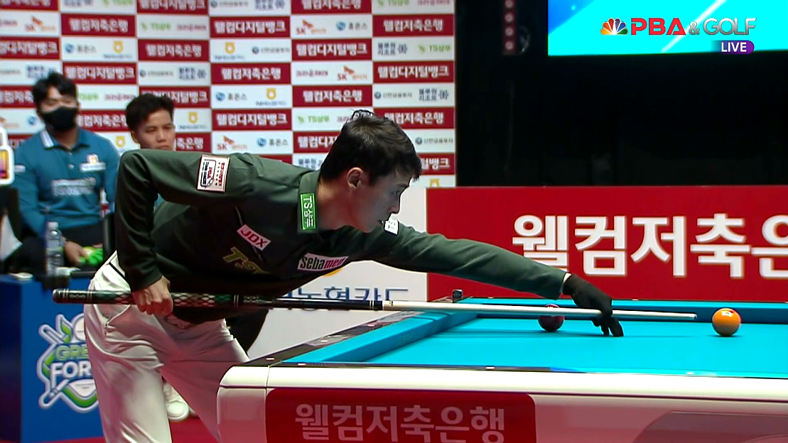 7연속 득점 하이런으로 단숨에 세트 포인트를 만드는 문성원[웰컴저축은행 PBA 팀리그 4R] - 네이버 TV