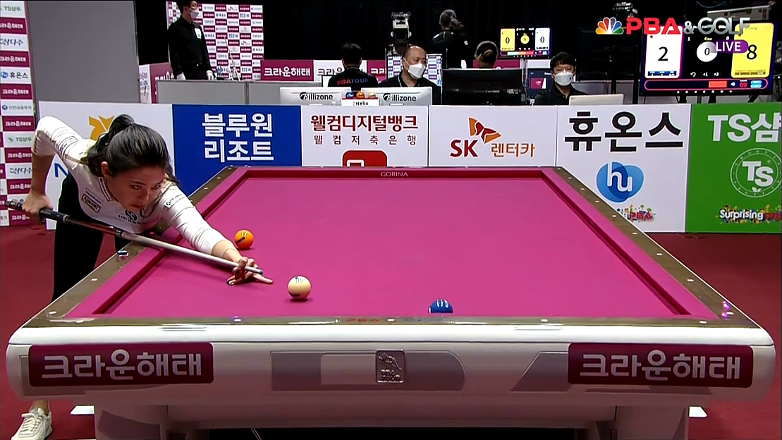 스롱 vs 김가영 2세트 HL[크라운해태 LPBA 챔피언십 8강] - 네이버 TV