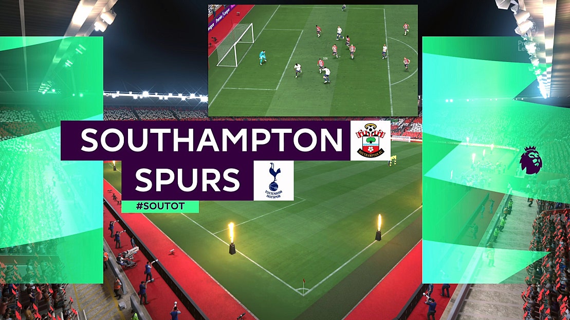 EPL 19R 사우샘프턴 VS 토트넘 FIFA22(PS5) 미리보기 - 네이버 TV