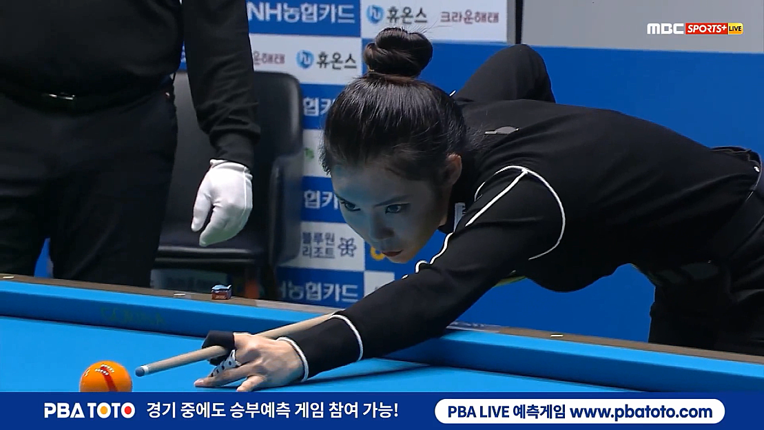 뱅크샷 2개포함 6연속득점 하이런으로 강지은에 역전하는 이우경[NH농협카드 LPBA 챔피언십 준결승] - 네이버 TV