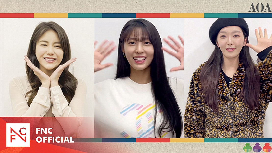 AOA 2022 설 인사 (AOA's message for Lunar New Year's Day) - 네이버 TV