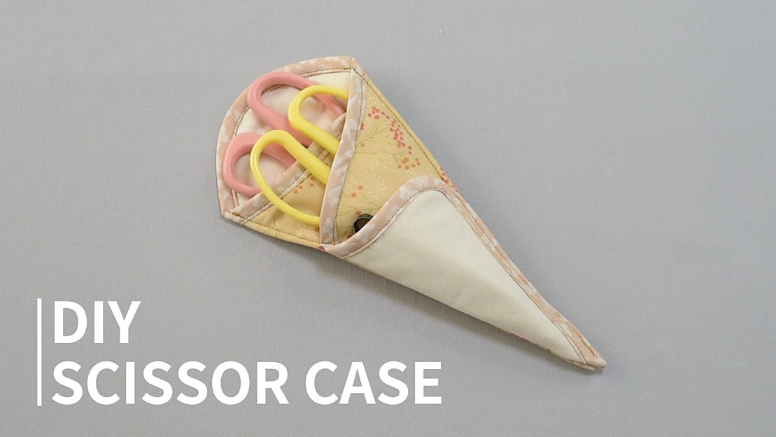 DIY Scissor Case - 가위집 만들기 /패턴첨부 (자막설명) - 네이버 TV