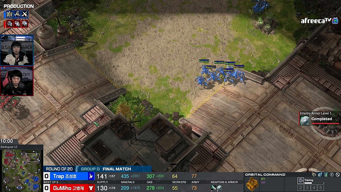 20강 D조 최종전 고병재 vs 조성호 / 2022 GSL 시즌1 - 네이버 TV