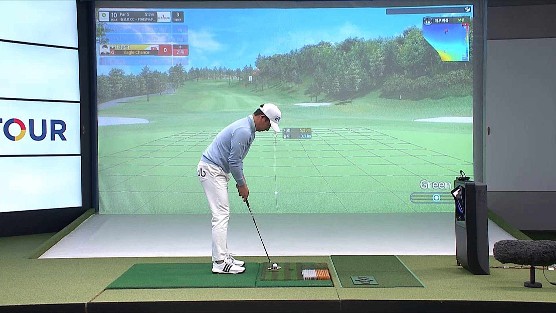 김승혁의 멋진 이글퍼팅! [2022 키움 KOSEF KPGA 코리안투어 with GTOUR 1차] - 네이버 TV
