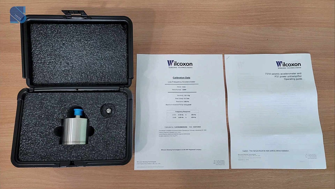 지진, 미세진동, 건물진동, 교량진동 측정용 Wilcoxon 731A 진동가속도센서 - 네이버 TV