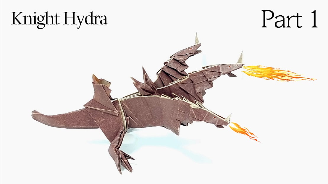 머리 셋 달린 괴수! 나이트 히드라 접기 1편 | Knight Hydra Part 1 - 네이버 TV