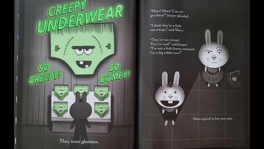 Creepy Pair of Underwear | Aaron Reynolds & Peter Brown | children's ...